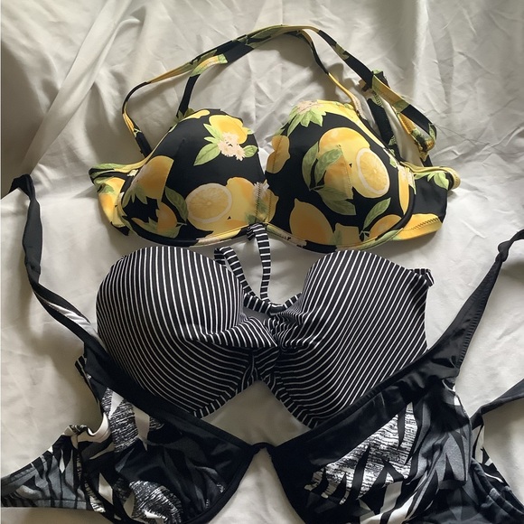 VENUS | Swim | Venus Black And Yellow Swim Tops | Poshmark